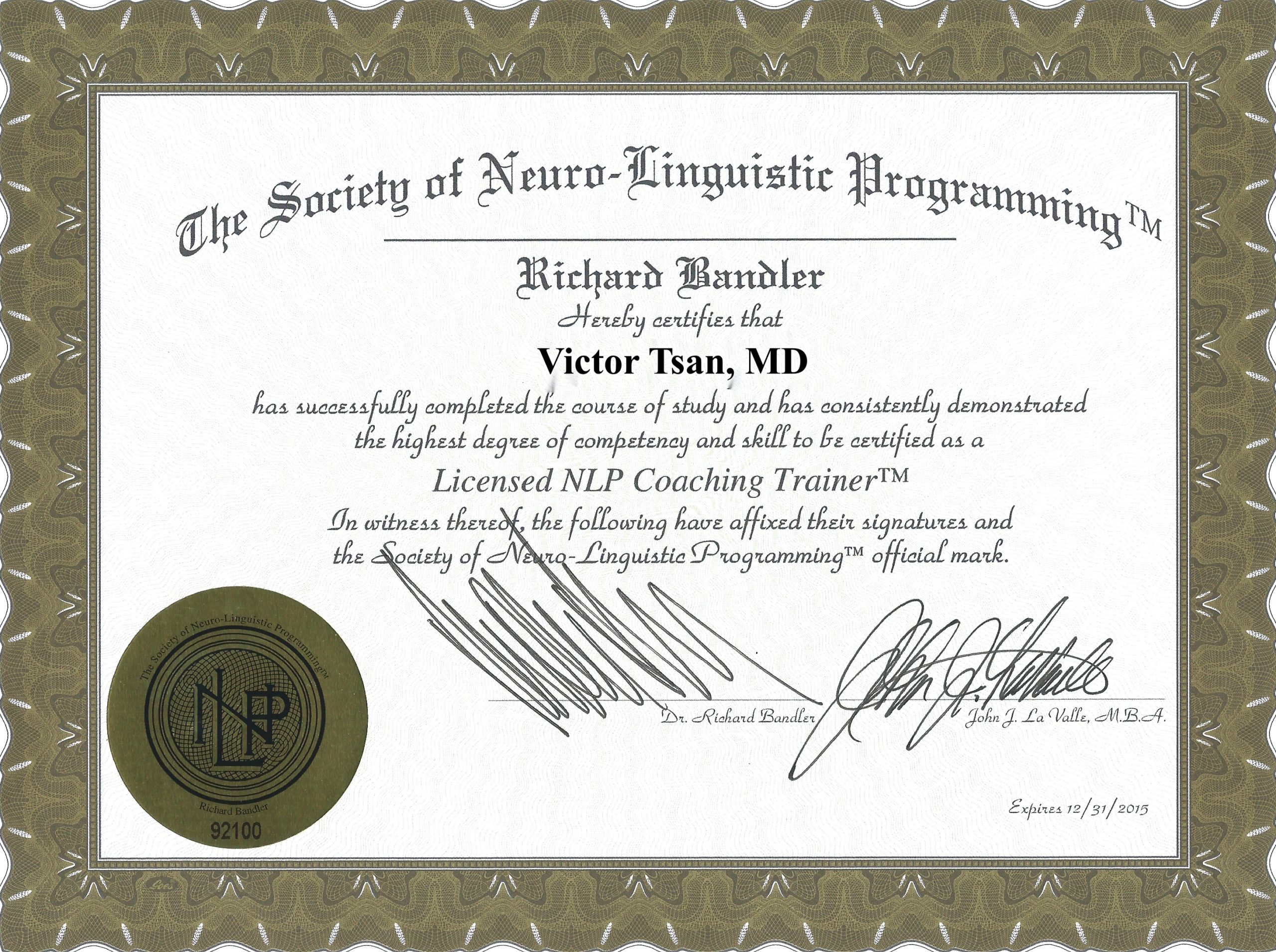 Neuro-Linguistic Programming, Philadelphia Hypnotherapy Clinic
